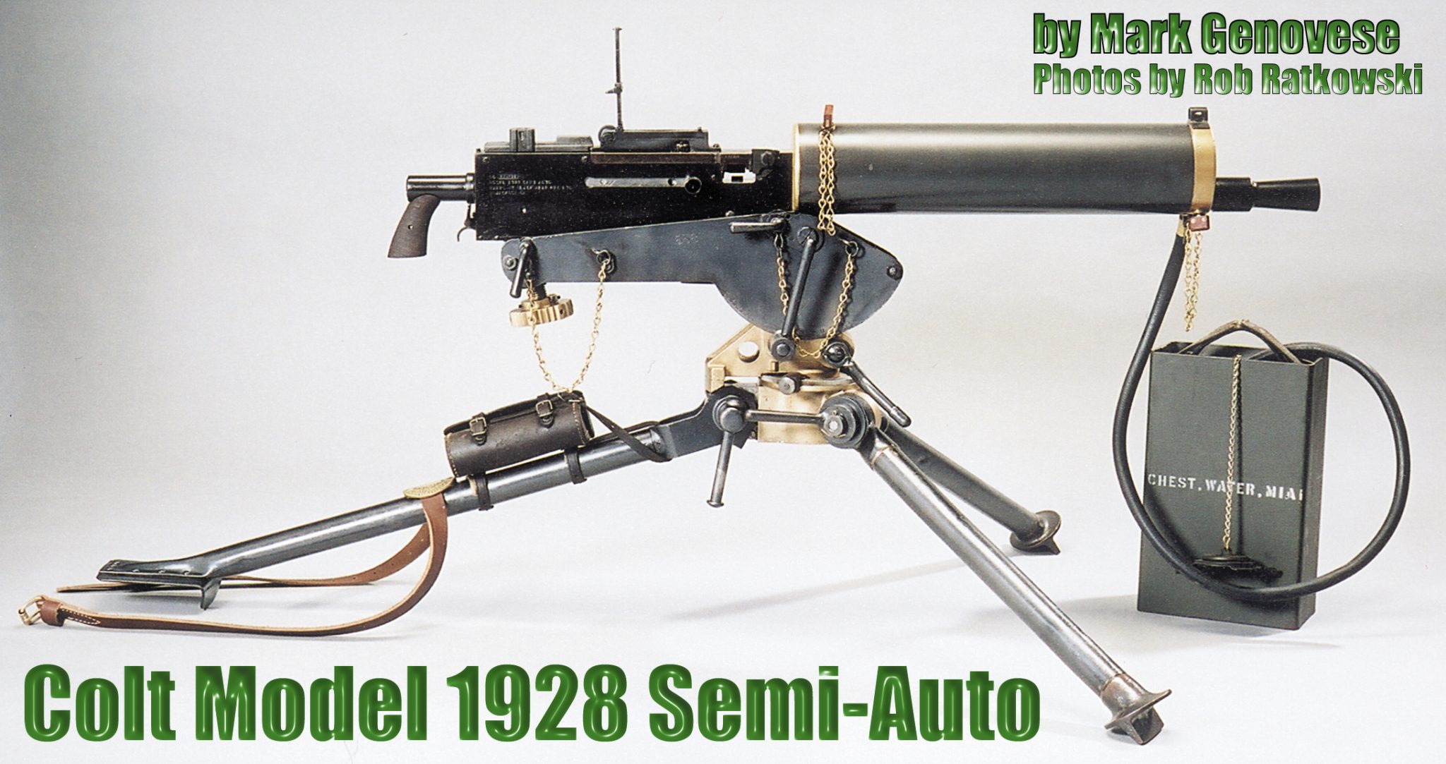 COLT MODEL 1928 SEMI-AUTO - Small Arms Review