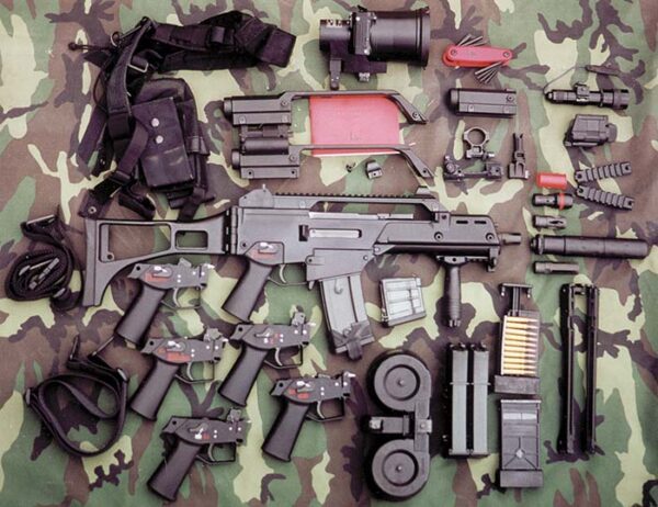 Heir to the Throne The new Heckler & Koch G36 Miniature Assault Rifle ...