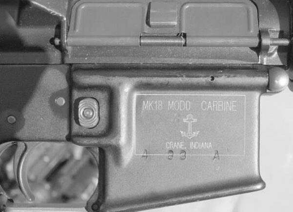 U.S. NAVY MK18 MOD O CUSTOM CLOSE QUARTER COMBAT WEAPON FOR THE ...