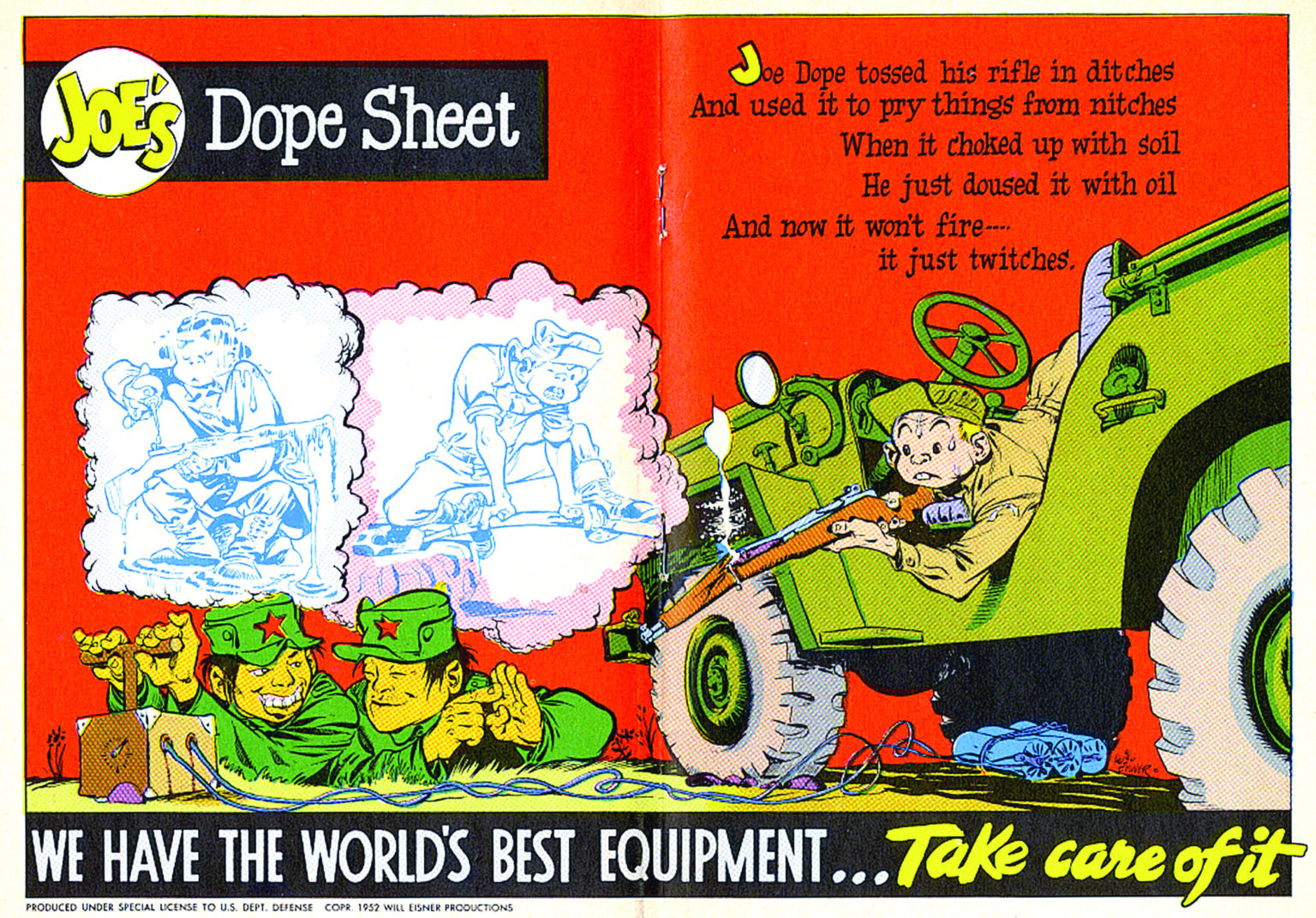 “DON'T BE JOE DOPE!” A Tribute to Ordnance Corps Artist Will Eisner ...