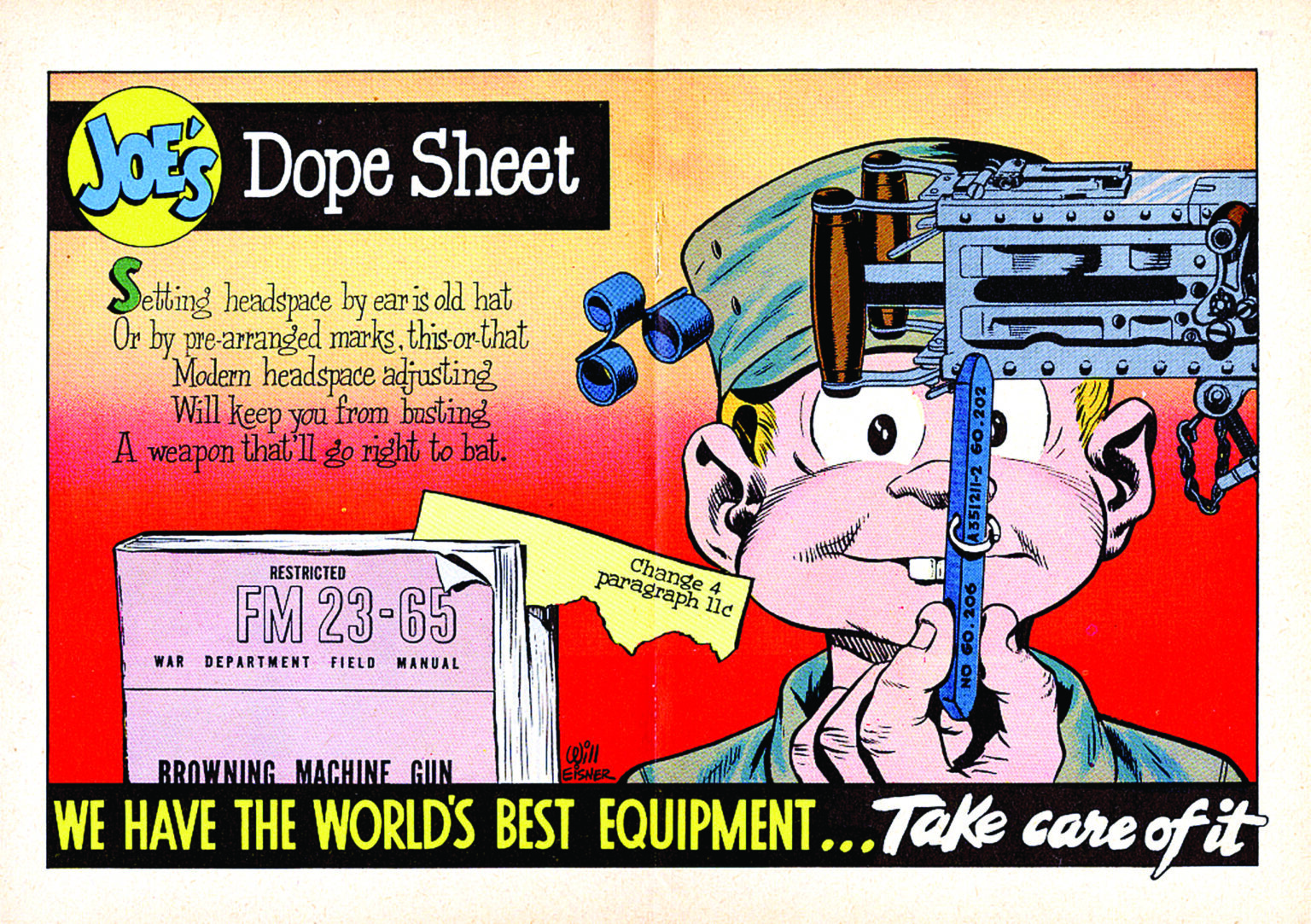 “DON'T BE JOE DOPE!” A Tribute to Ordnance Corps Artist Will Eisner ...
