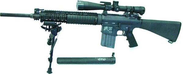 THE KNIGHT'S ARMAMENT SR-25 ENHANCED MATCH RIFLE - Small Arms Review