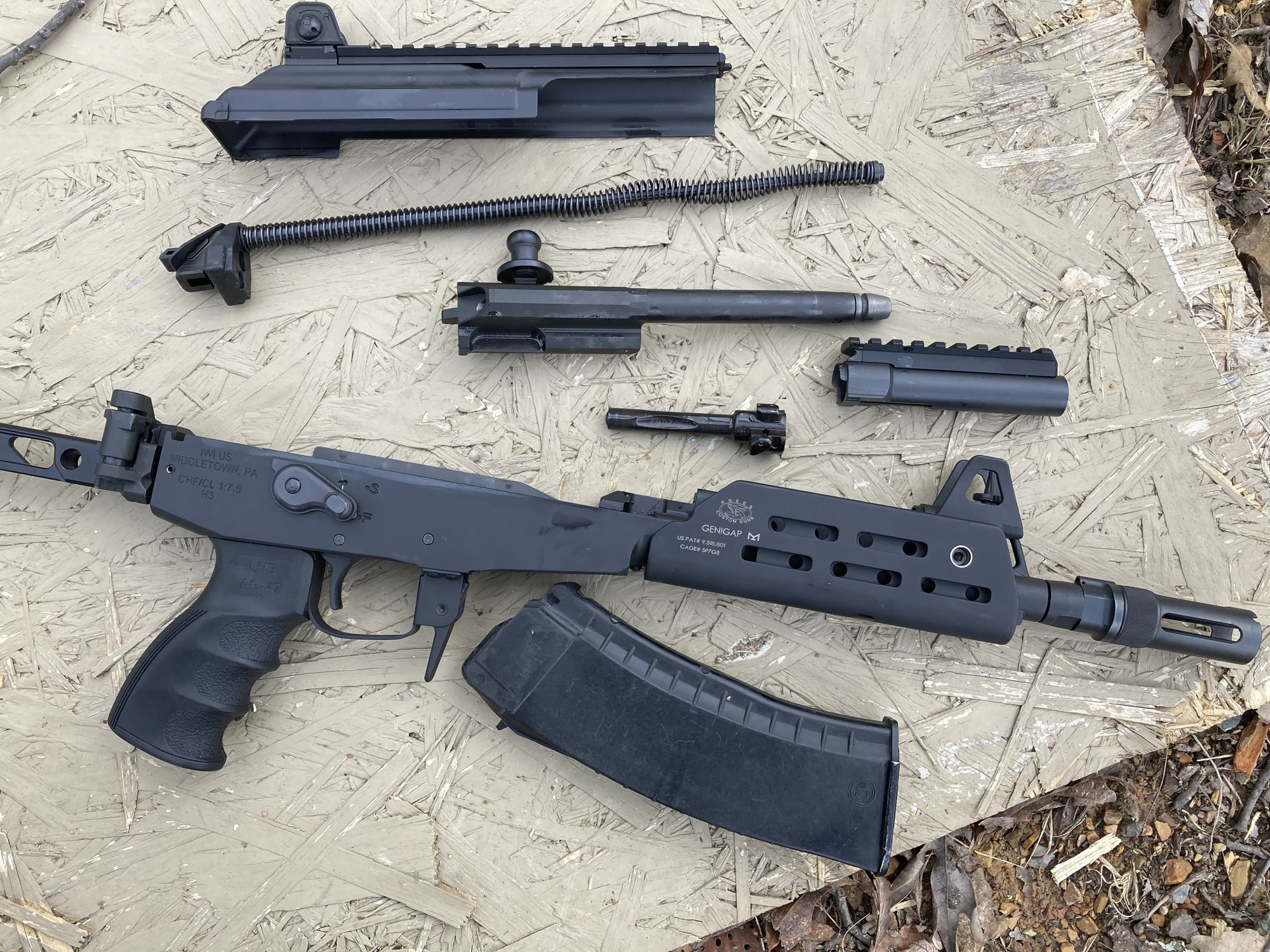 Perfecting the Israeli Krinkov - Krebs Custom Galil ACE 5.45x39mm Pistol - Small Arms Review