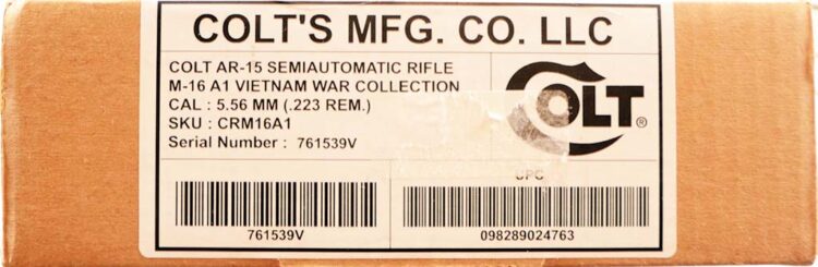 Colt’s AR-15/M16A1 Retro Vietnam Reissue Rifle - Small Arms Review