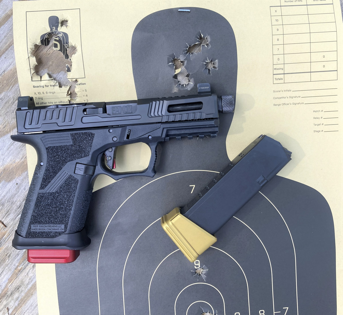 Faxon Firearms FX19 Hellfire: Maximized Striker-Fired Polymer-Framed ...