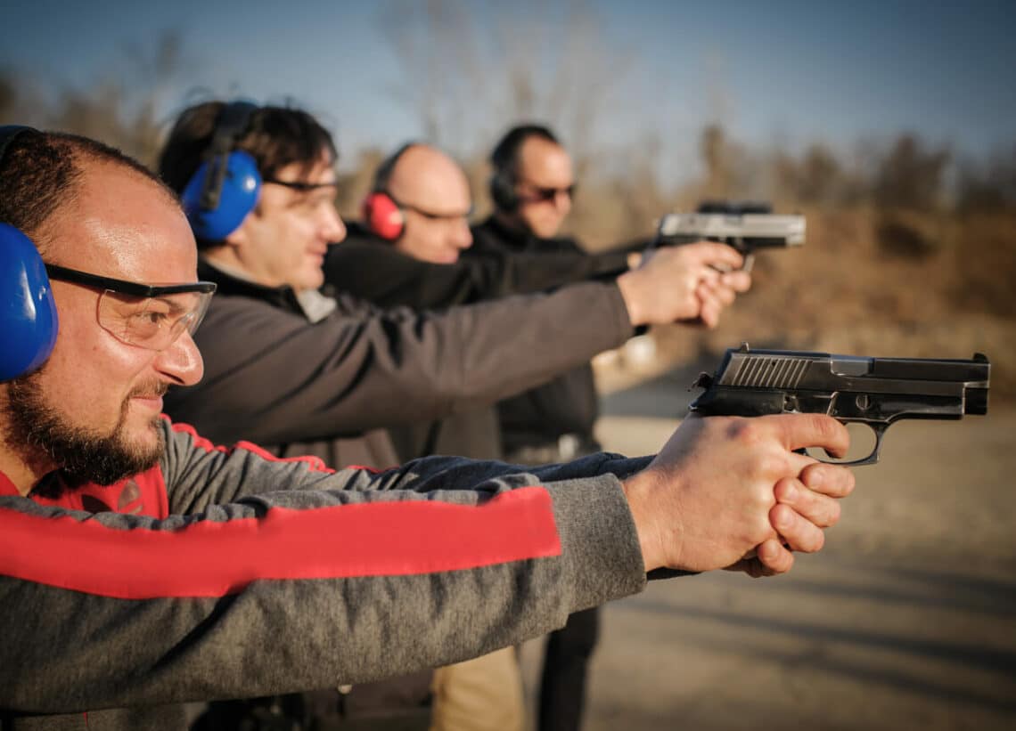 Become a Better Pistol Shooter - Tips for One-Handed Shooting - Small ...