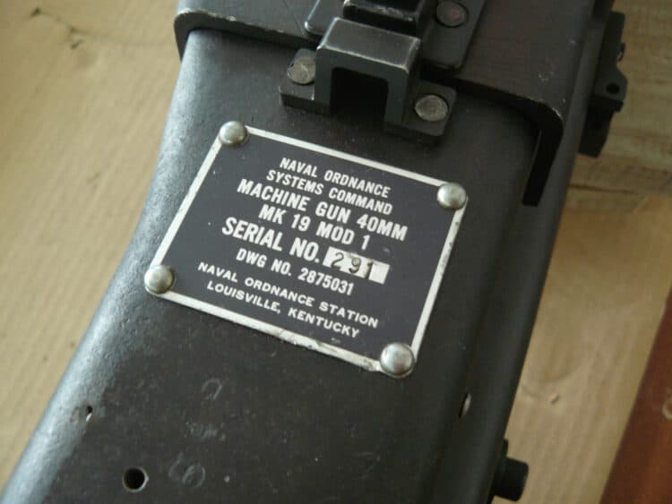 MK19 History & the State of the Art of Grenade Machine Guns - Small ...