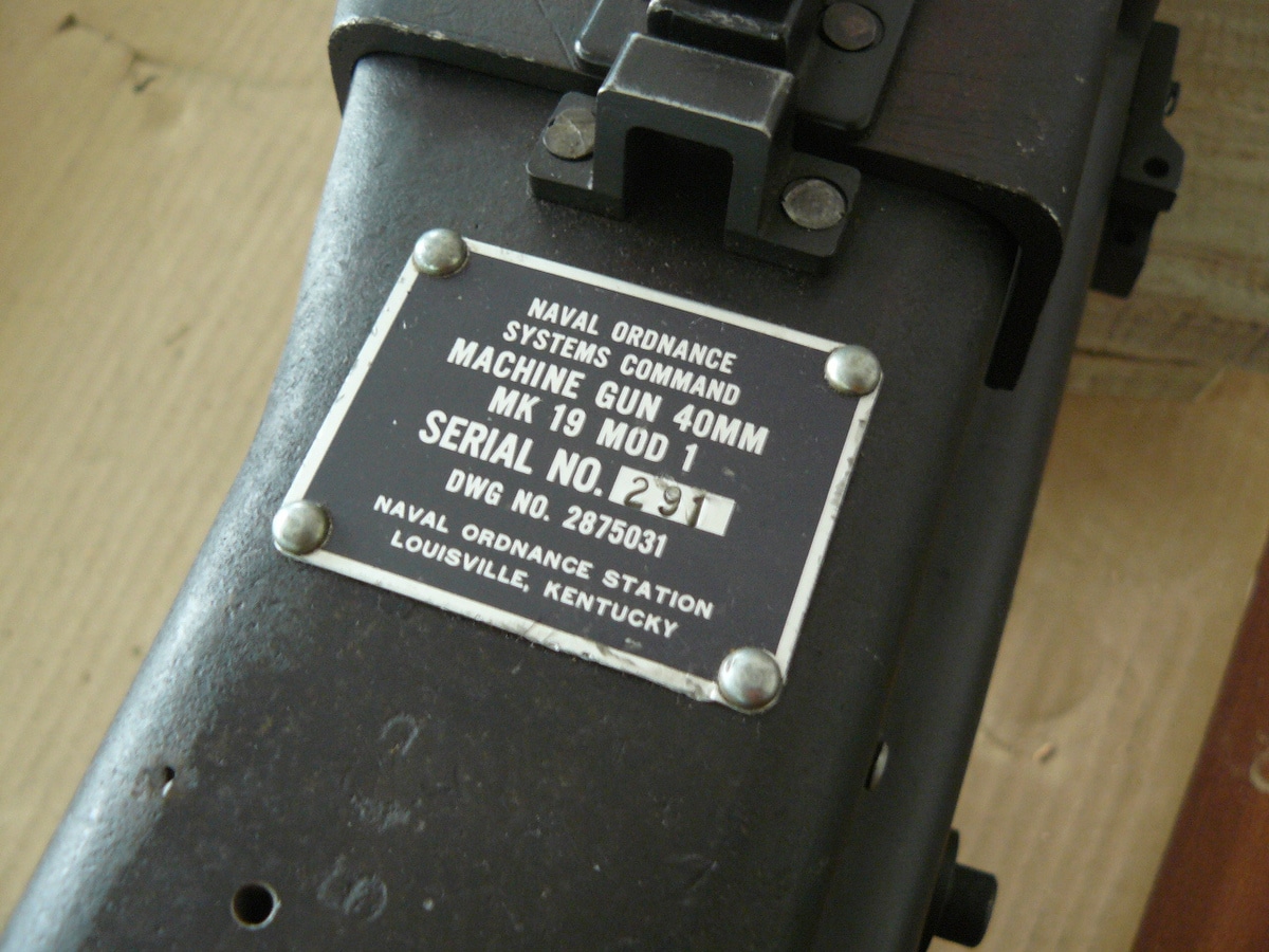 MK19 History & the State of the Art of Grenade Machine Guns - Small ...