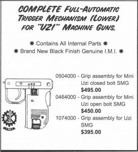 American UZI: ­Group Industries Model HR4332 Submachine Gun - Small ...