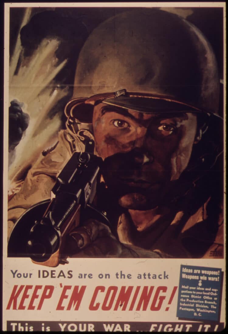 SOME U.S. WWII WEAPONS IN POSTERS - Small Arms Review