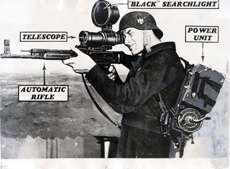Early Night Vision Tech: The German Zielgerat ZG 1229 Vampir - Small ...