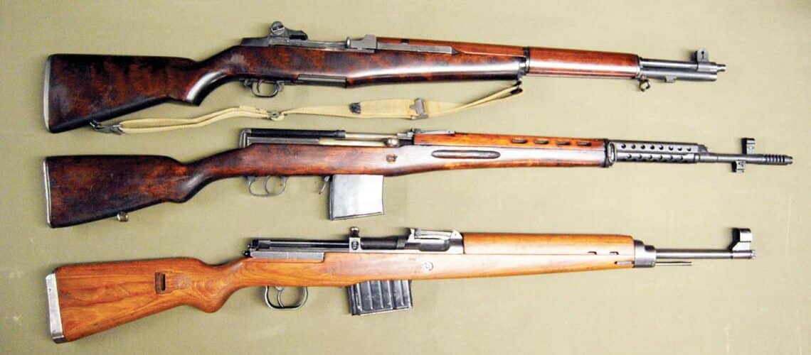 WWII Semiauto Weapons, Stacking up the American M1 Garand, Soviet SVT ...