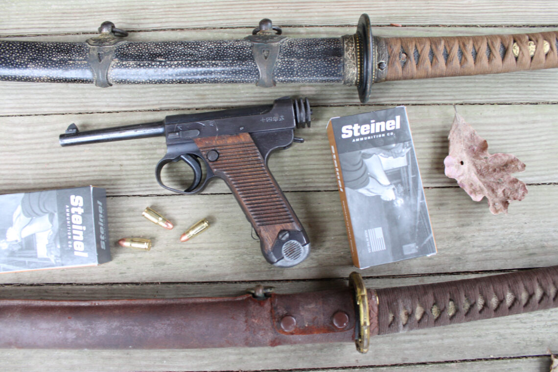 Shooting the Japanese Type 14 8mm Nambu Pistol with Steinel Ammunition ...