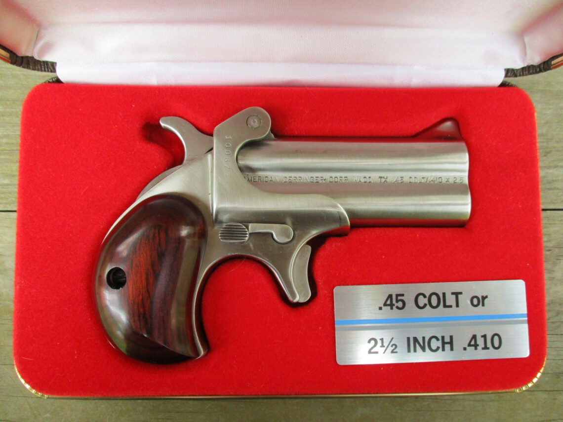 Heirloom Quality Backup: The American Derringer Corporation Model 1 in ...