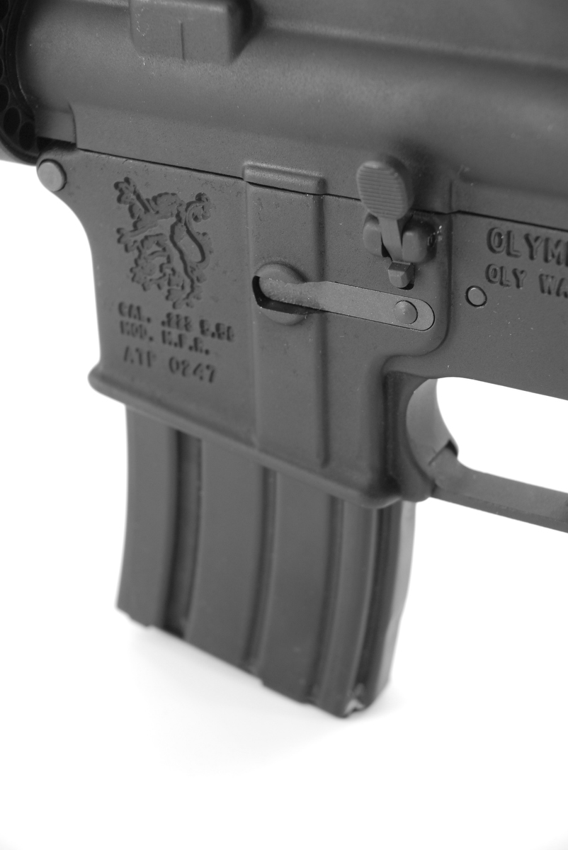 Olympic Arms K23B “Stubby”: The Portable Flashbang Dispenser - Small ...